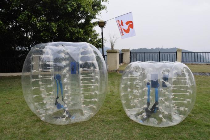 bola humana de la burbuja de 0.7m m TPU/bola de parachoques inflable ...
